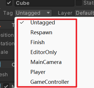 【Unity学习笔记】第十三 · tag与layer（运行时创建tag和layer）_unity tag-CSDN博客
