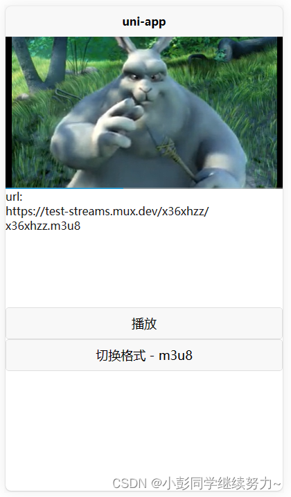 Uniapp H5 播放m3u8、flv格式视频_uniapp 播放flv-CSDN博客