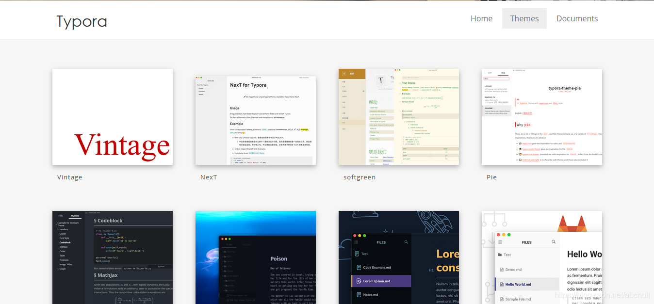如何给typora更换主题背景_typora,代码是黑色的背景-CSDN博客