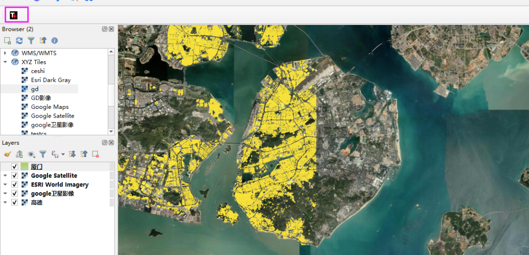QGIS加载谷歌、天地图、esri、bing、mapbox等千种图源_qgis图源-CSDN博客