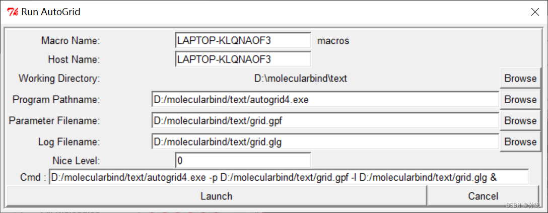 在autodock中run autogrid出现[Error 2]从而得不到.map文件以及一闪而过的情况可能的解决方案_autodock运行 ...