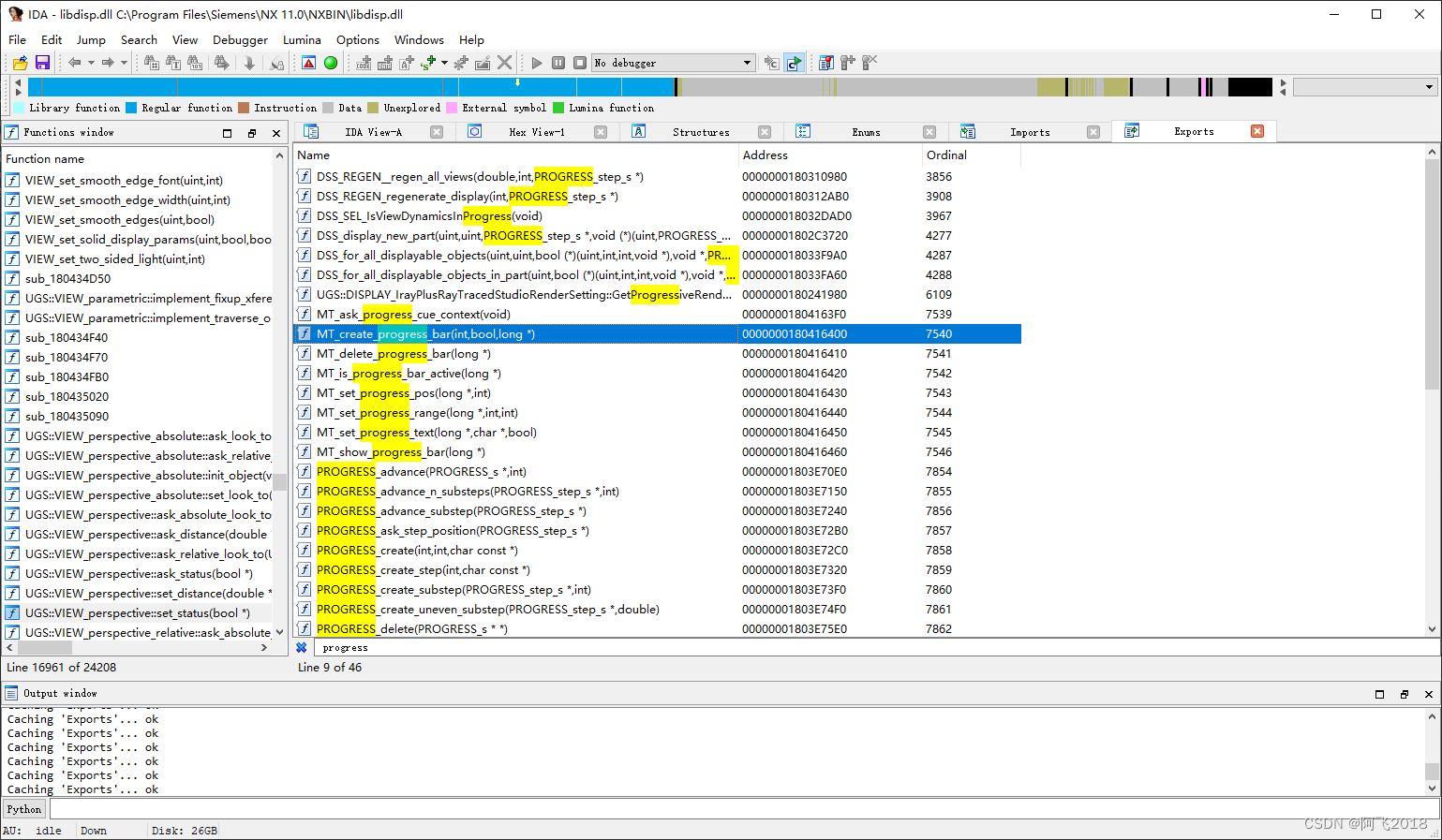 NX二次开发-调内部函数使用进度条MT_create_progress_bar_nx二次开发-blockui对话框嵌套mfc对话框制作进度-CSDN博客