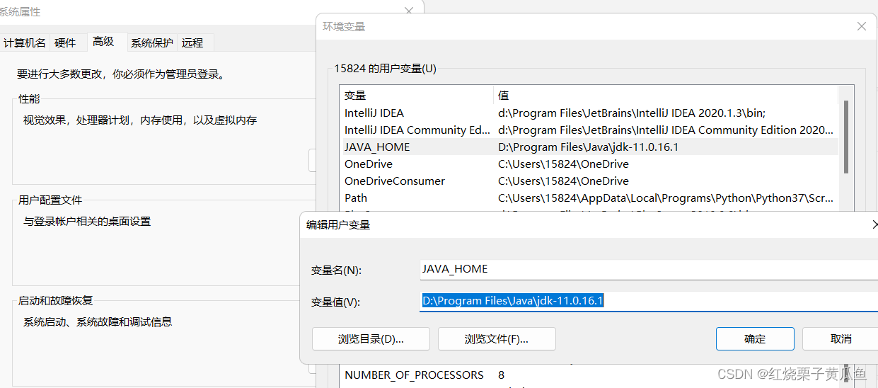 Java11 windows与linux中安装_安装java11-CSDN博客