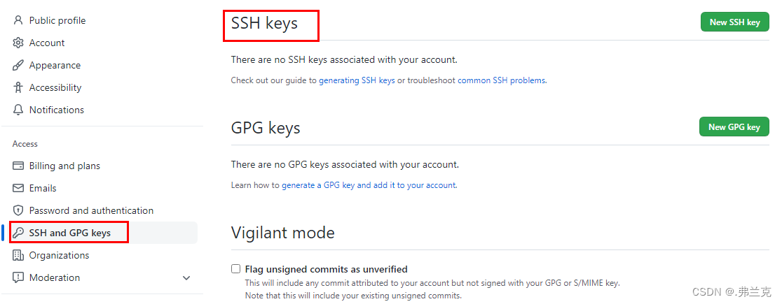 win10配置ssh key 连接Github_win10配置 github key-CSDN博客