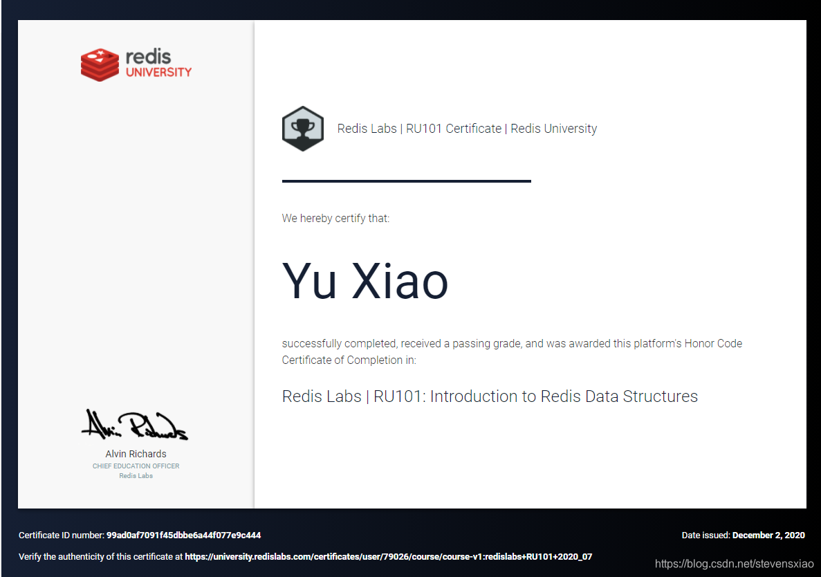 Redis RU101课程 Introduction to Redis Data Structures 学习准备_redis university-CSDN博客