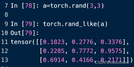 【pytorch框架学习】3.tensor数据类型-CSDN博客