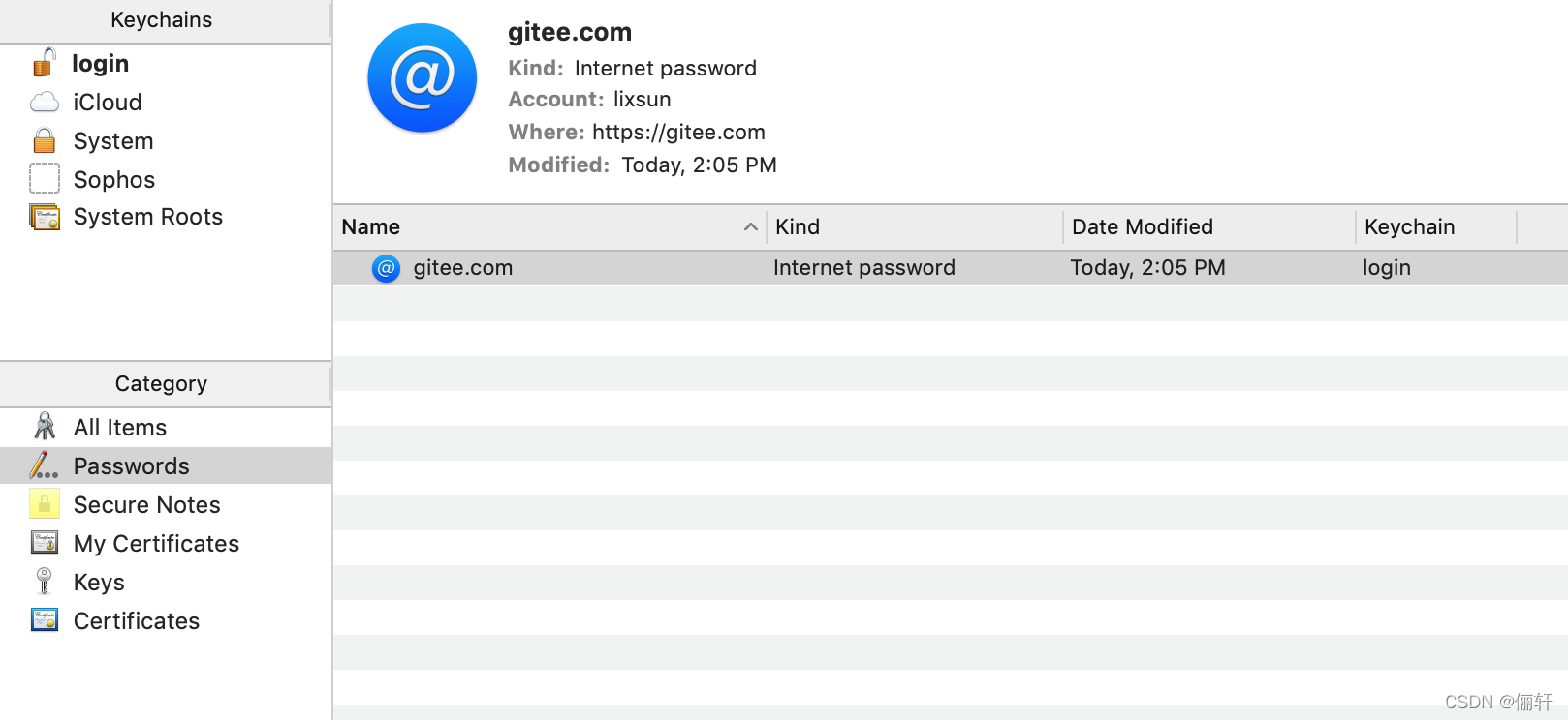 Gitee Mac上 git 提交遇到403问题-CSDN博客