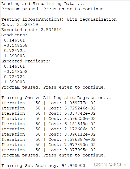 Machine learning practice of ANg(ex3)-CSDN博客