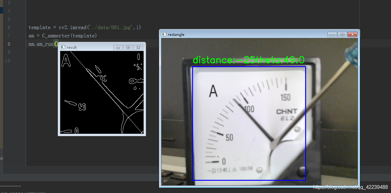 Opencv Python 对指针仪表读数识别使用python做指针读数识别opencv Csdn博客
