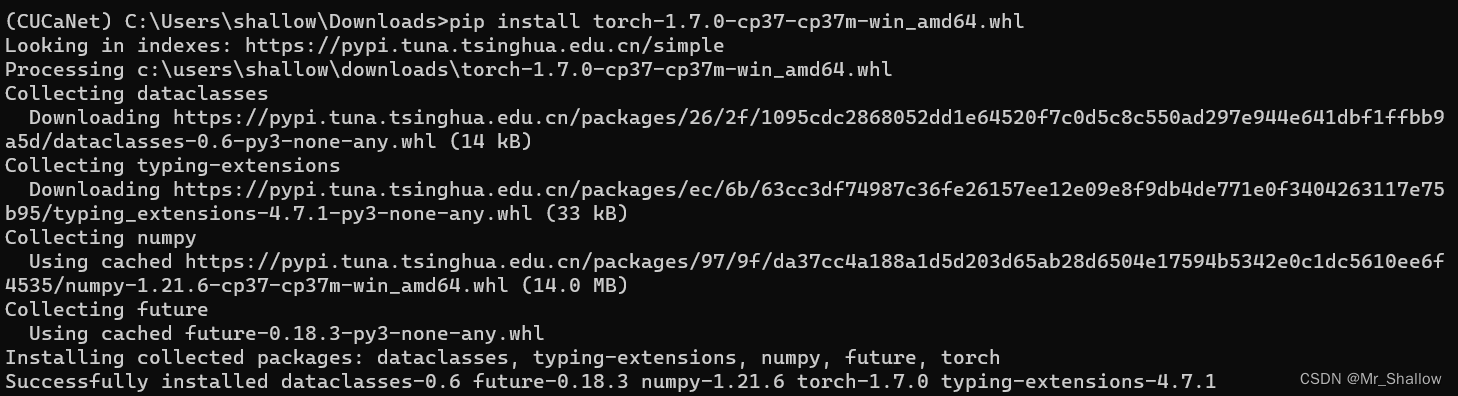 Pytorch环境准备_unable to create prefix directory-CSDN博客