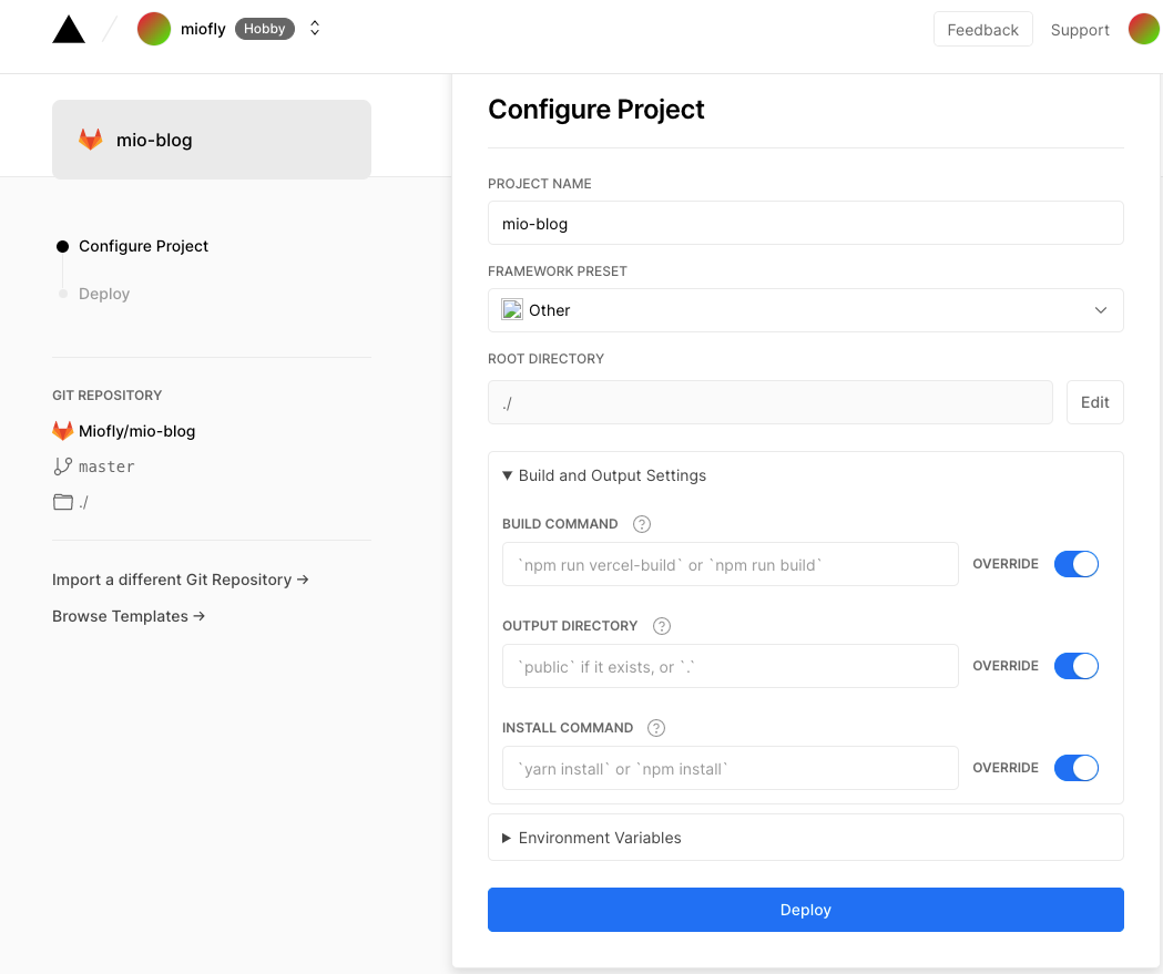 Github Pages 访问速度慢，使用vercel部署静态博客提高访问速度_vercel部署后还是慢-CSDN博客
