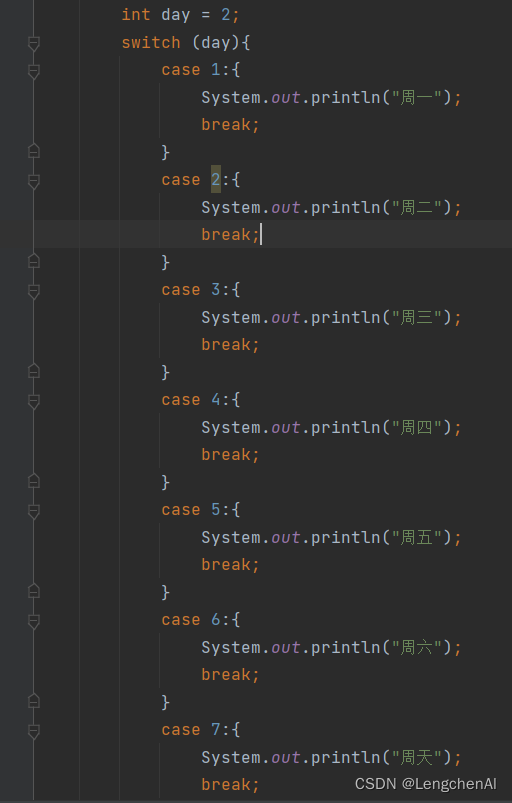 JAVA基础学习——Day4（switch分支和循环结构以及输入输出）_switch循环输入在java中的用法-CSDN博客