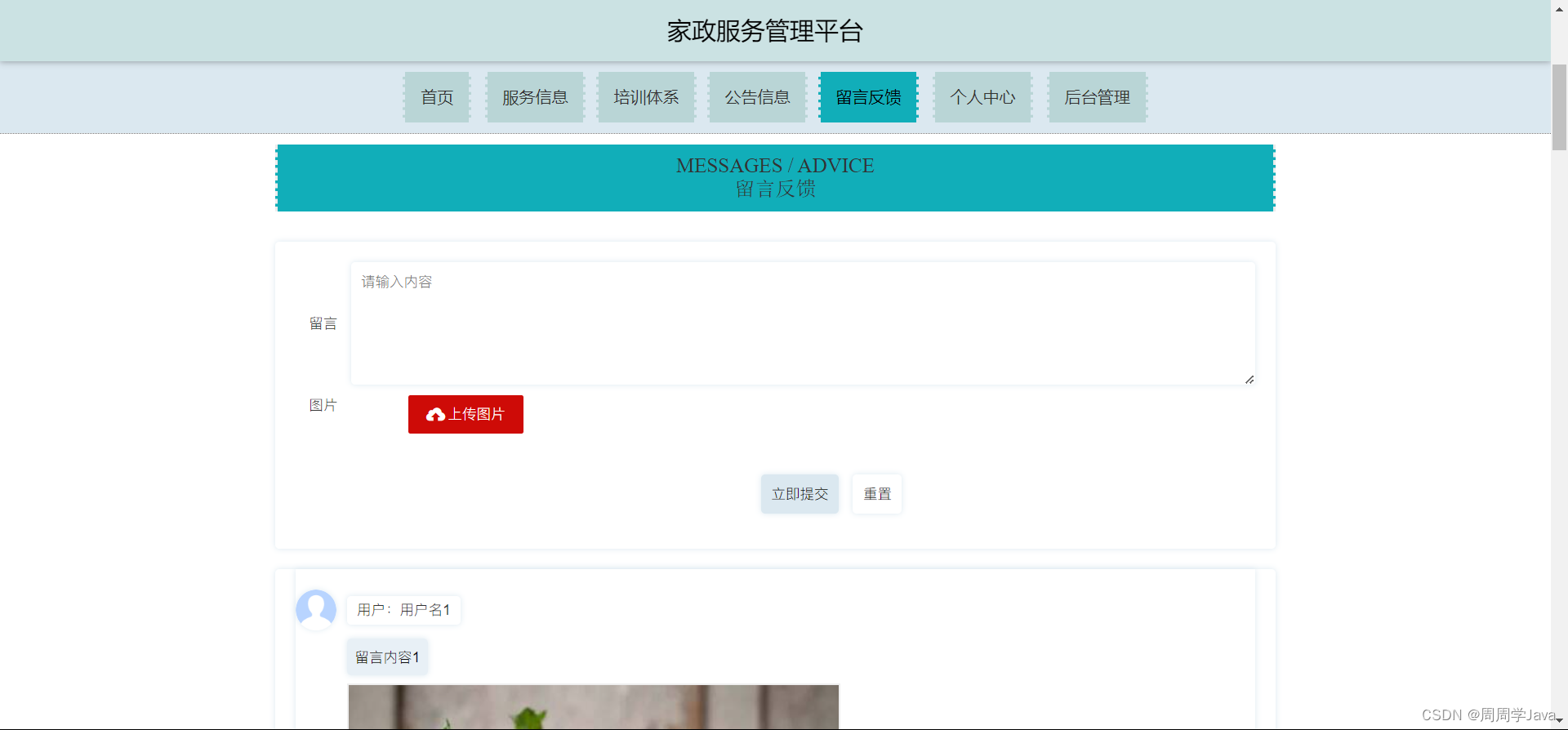 基于springbootvue前后分离的家政服务管理平台,家政管理系统(java毕业设计)基于springbootvue的家政服务管理系统、 Csdn博客