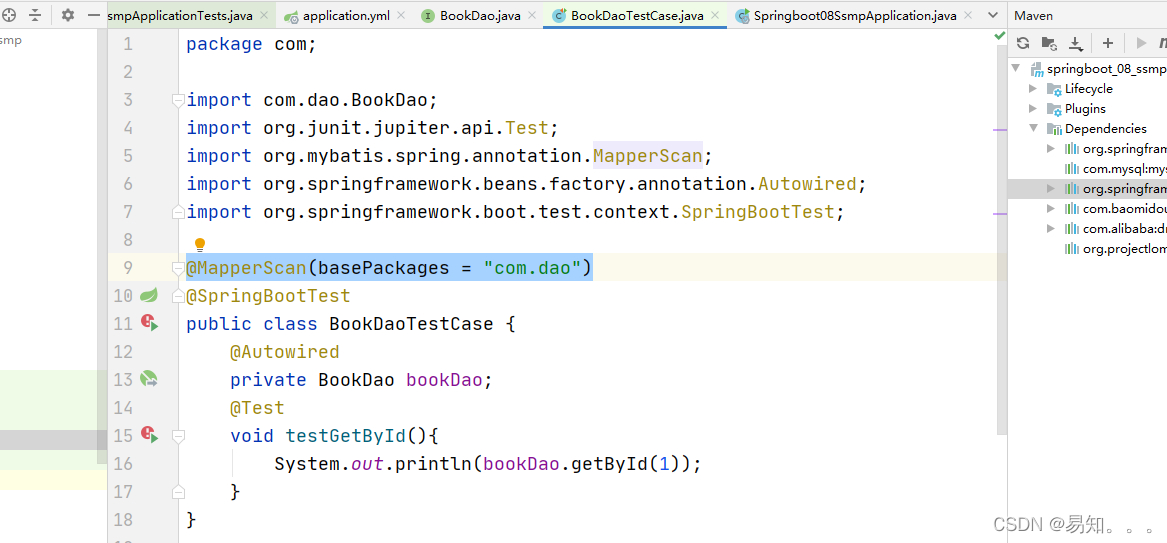 Mybatis-plus中出现org.springframework.beans.factory_at org.springframework.beans.factory.annotation ...