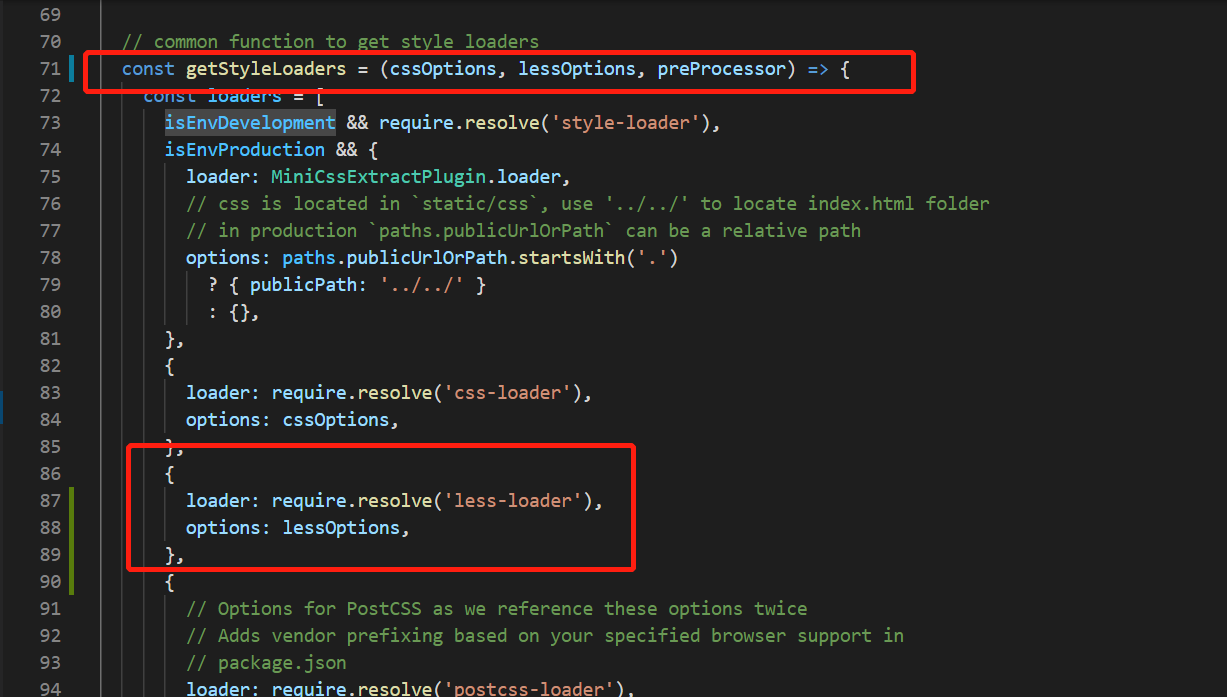 React实战_项目中使用less具体安装步骤_react-script5.x less less-loader-CSDN博客