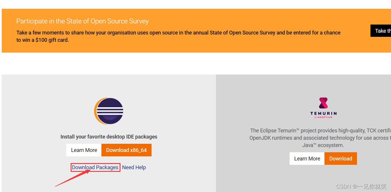 下载eclipse和JDK以及配置JDK环境变量遇到的一些小问题。_eclipse temurin jdk下载-CSDN博客