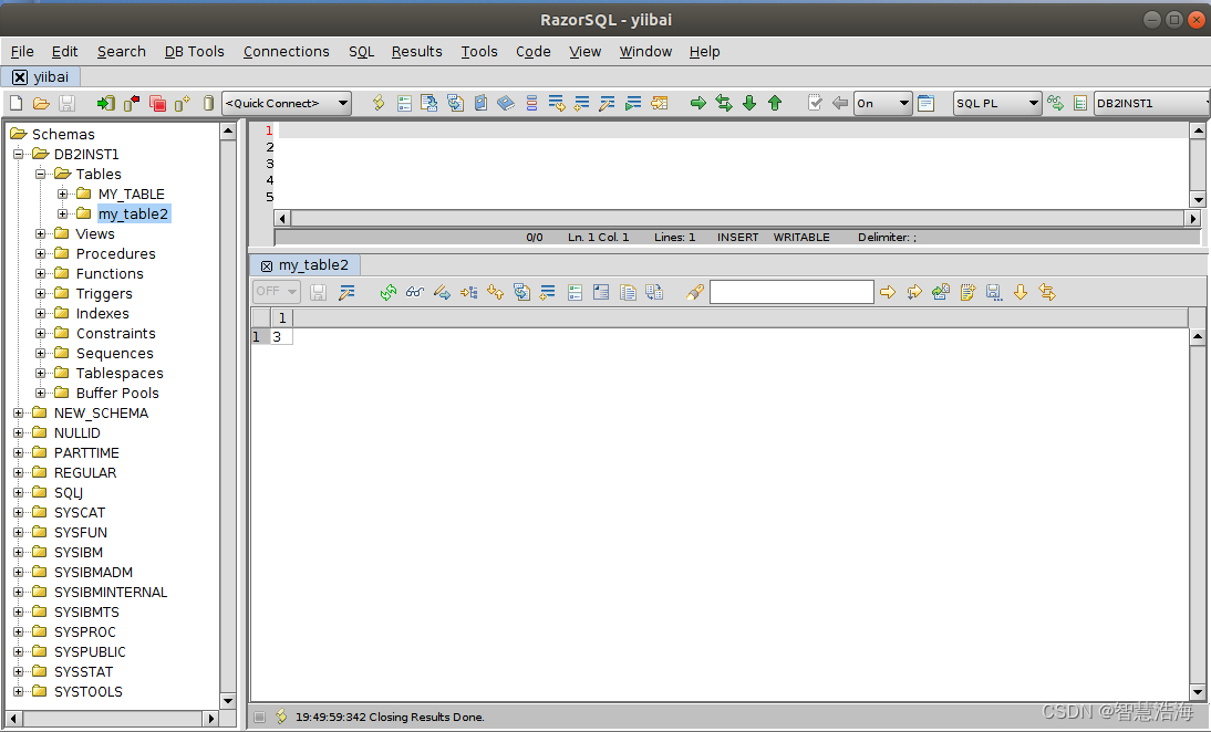 DB2 RazorSQL行计数_sql 查询db2数据库中各表的行数-CSDN博客