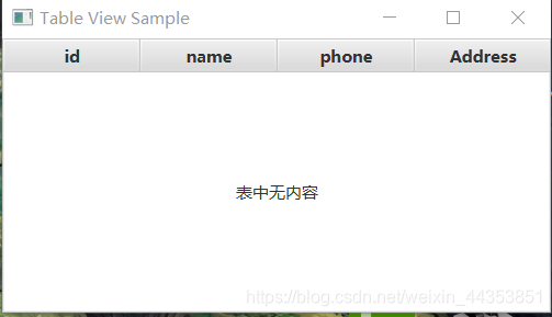 Javafx控件——tableview数据的导入和插入（数据库）javafx Tableview添加数据 Csdn博客 