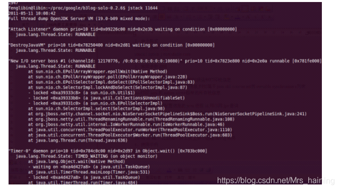 JDK jstack命令(Java Stack Trace)-CSDN博客