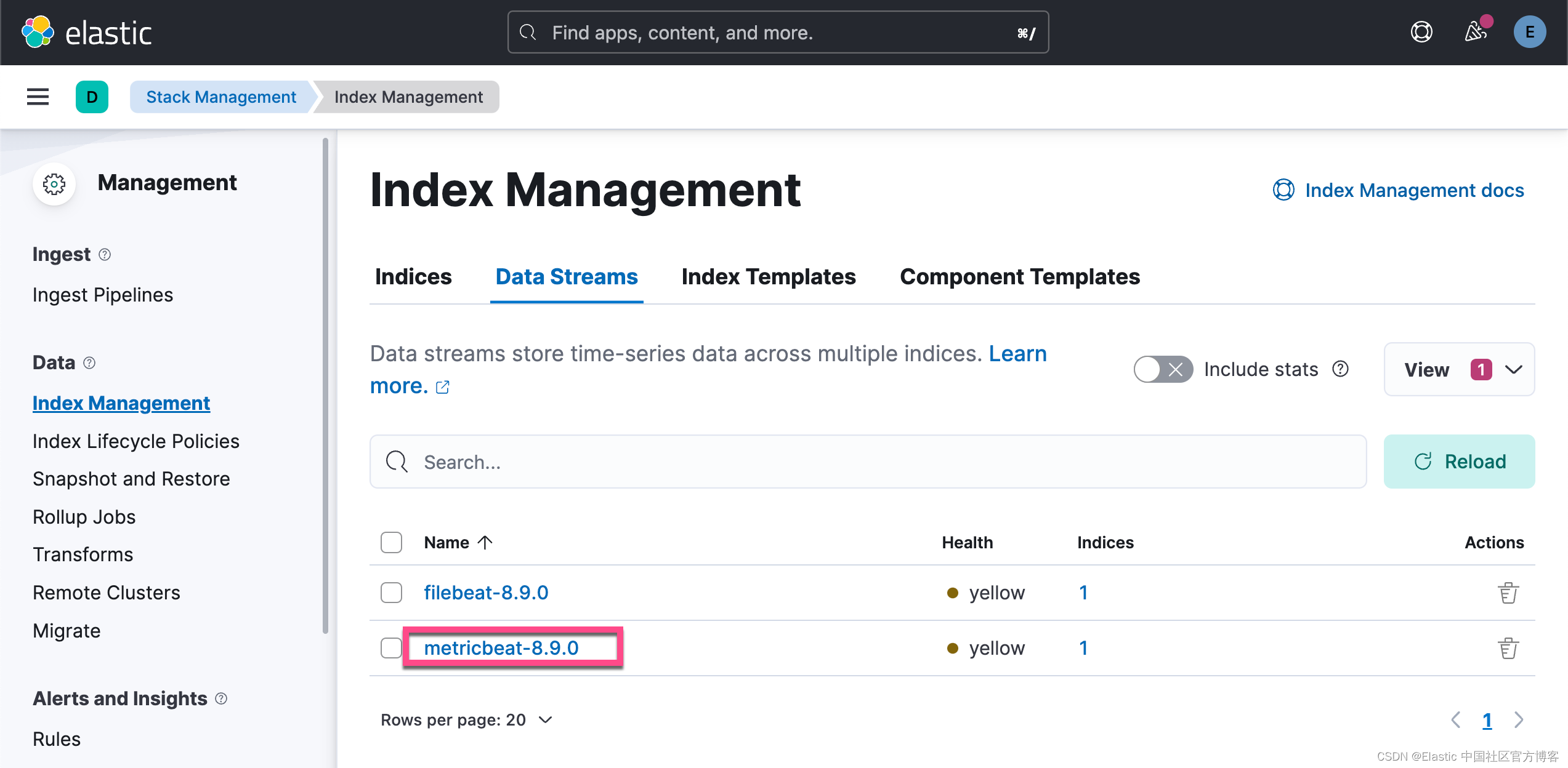 Beats：安装及配置 Metricbeat （一）- 8.x_metricbeat默认密码-CSDN博客