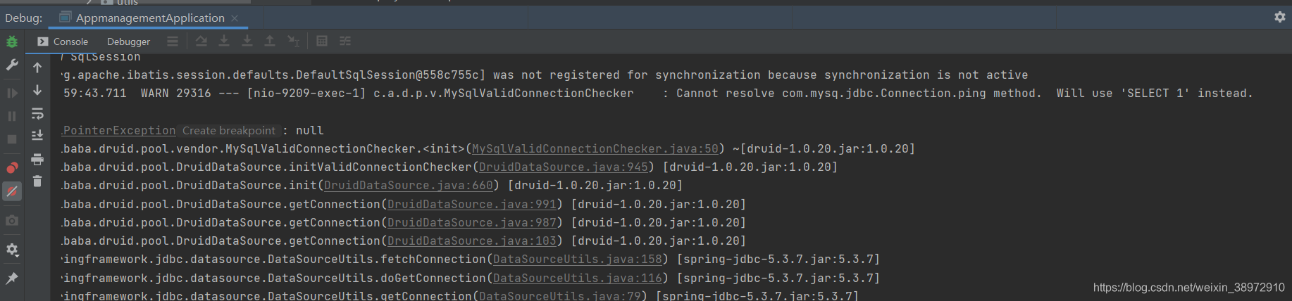 mybatis mapper层调用xml报错_creating a new sqlsession sqlsession [org.apache.i-CSDN博客