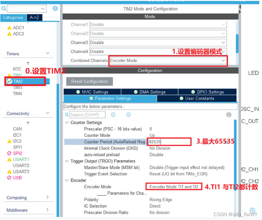 STM32各模块模式功能CubeMX配置_stm32 使能各模块-CSDN博客