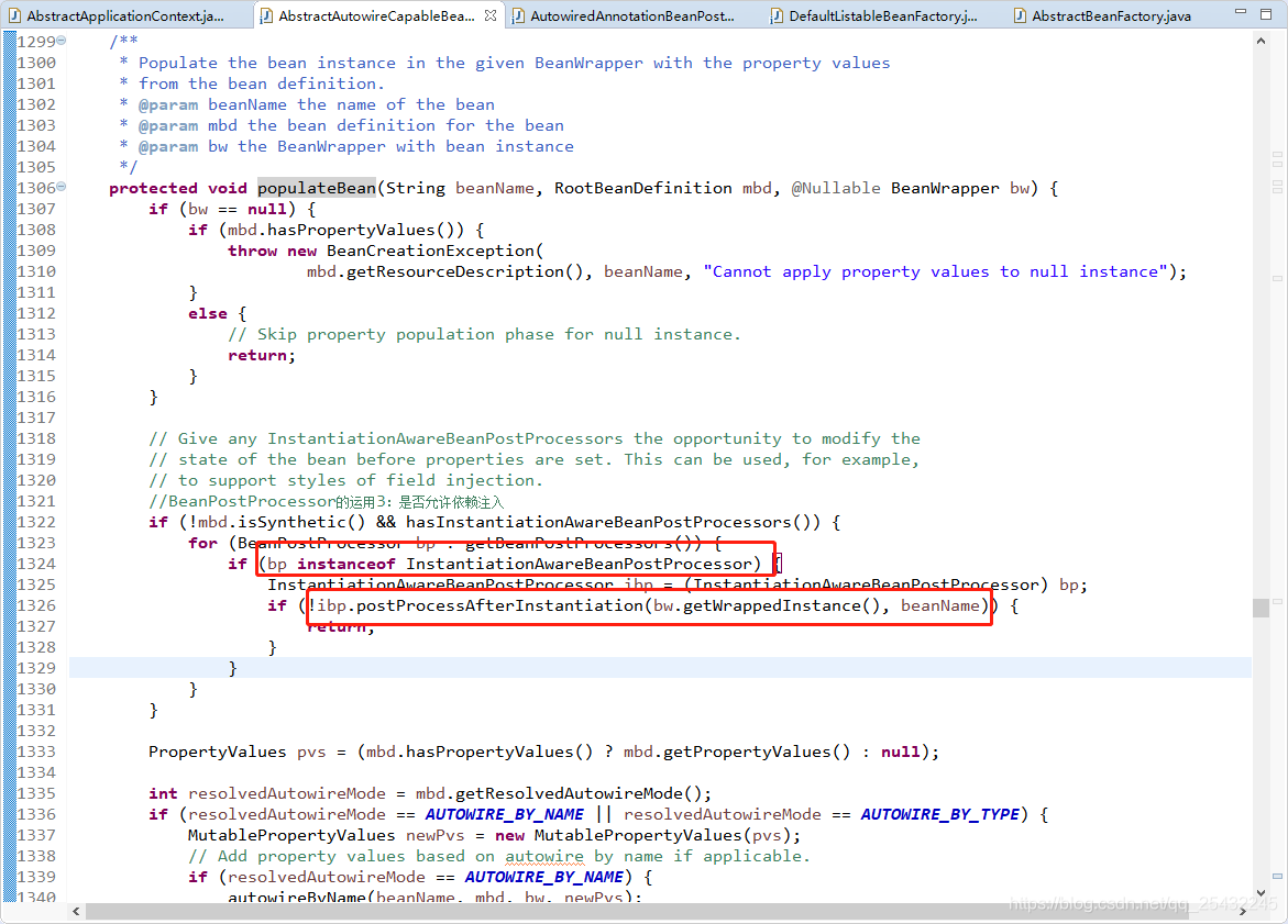 Spring源码(二)：深入BeanPostProcessor源码—2_spring 源码beanpostprocessor实例化、事件源码和bean实例化初探-CSDN博客