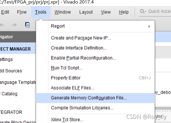 【工具应用笔记】bit文件生成MCS文件或BIN文件_promgen xilinx bin转mcs-CSDN博客