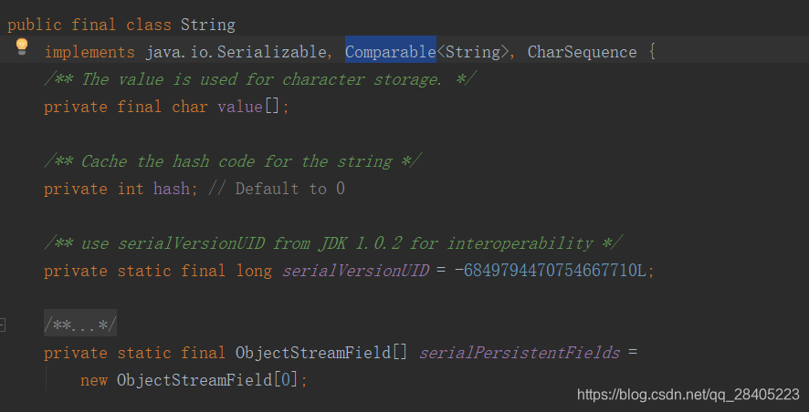 Java String 源码_public static string valueof(char data[]) { return-CSDN博客