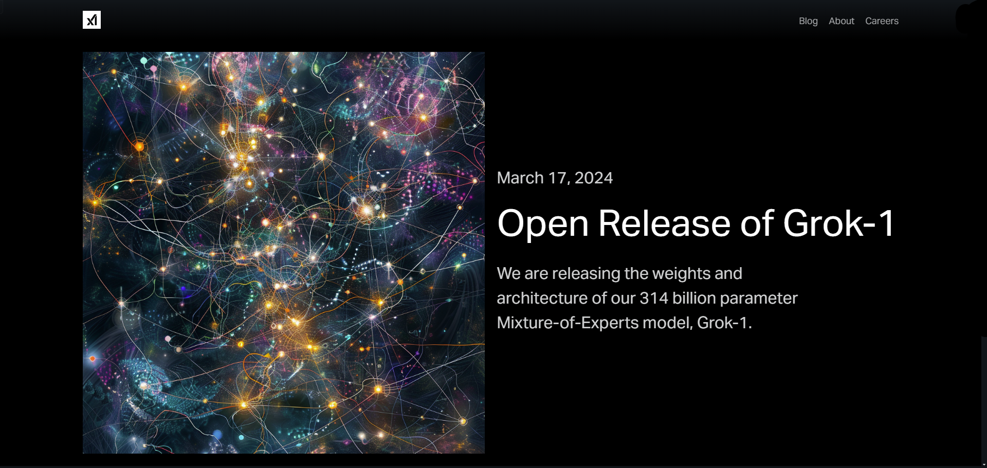 近30Kstar！马斯克的xAI发布的Grok开源了！-CSDN博客