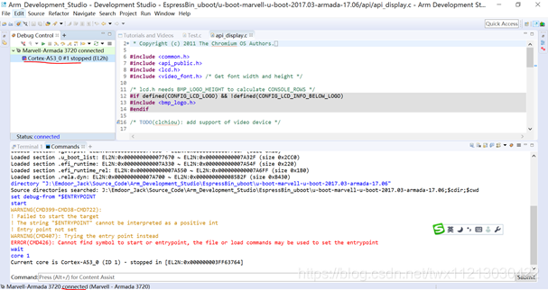 Arm DS/DS-5调试u-boot_arm-linux uboot没启动怎么调试-CSDN博客