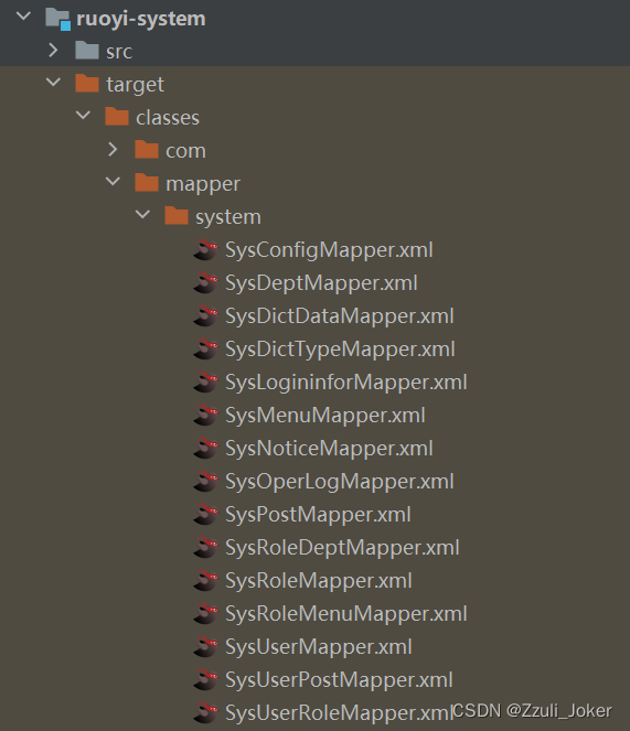 基于ruoyi二开，添加自己的新模块，controller层，mapper接口，mapper.xml的扫描配置问题_若依启动类上加扫描注解-CSDN博客