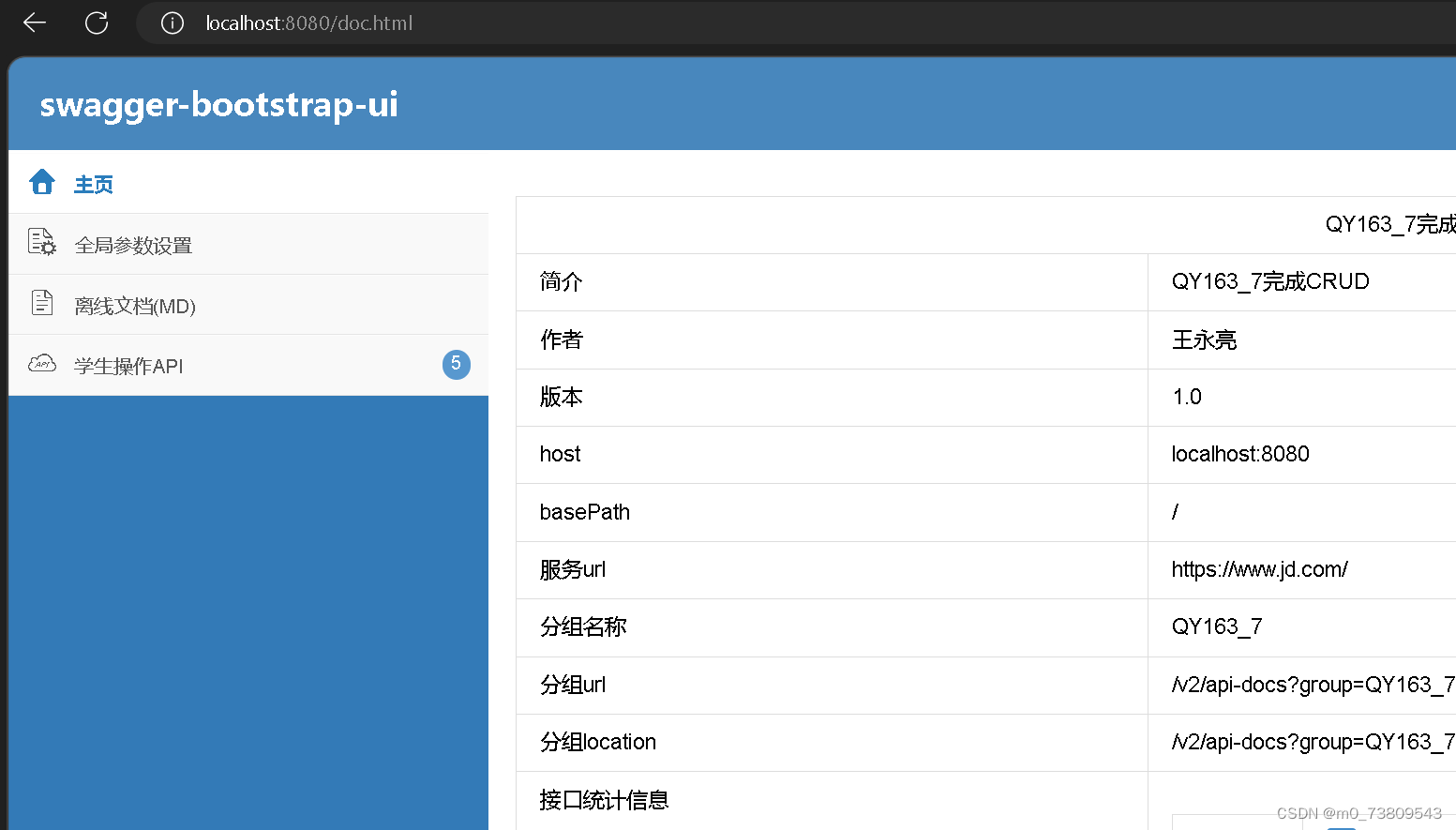 springboot整合swagger2_springboot 整合swagger2-CSDN博客