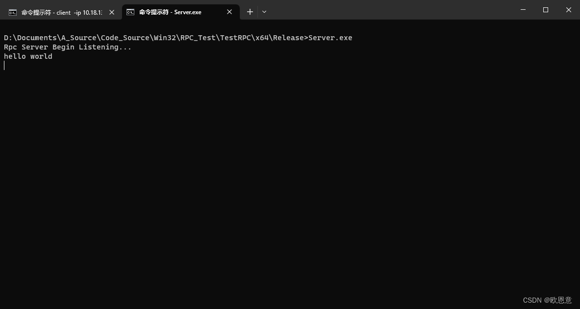 【Windows】RPC调用过程实例详解_windows rpc-CSDN博客