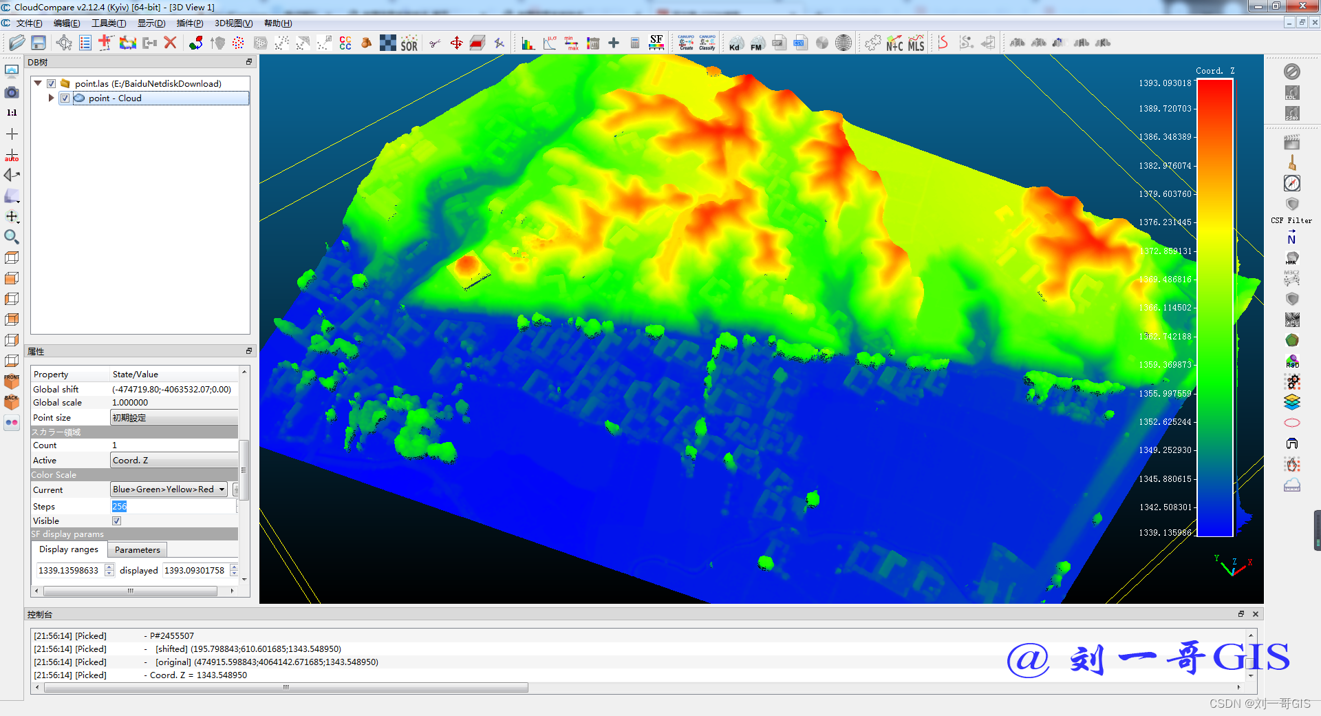 【CloudCompare教程】012：基于点云数据的测量功能_点云尺寸测量-CSDN博客
