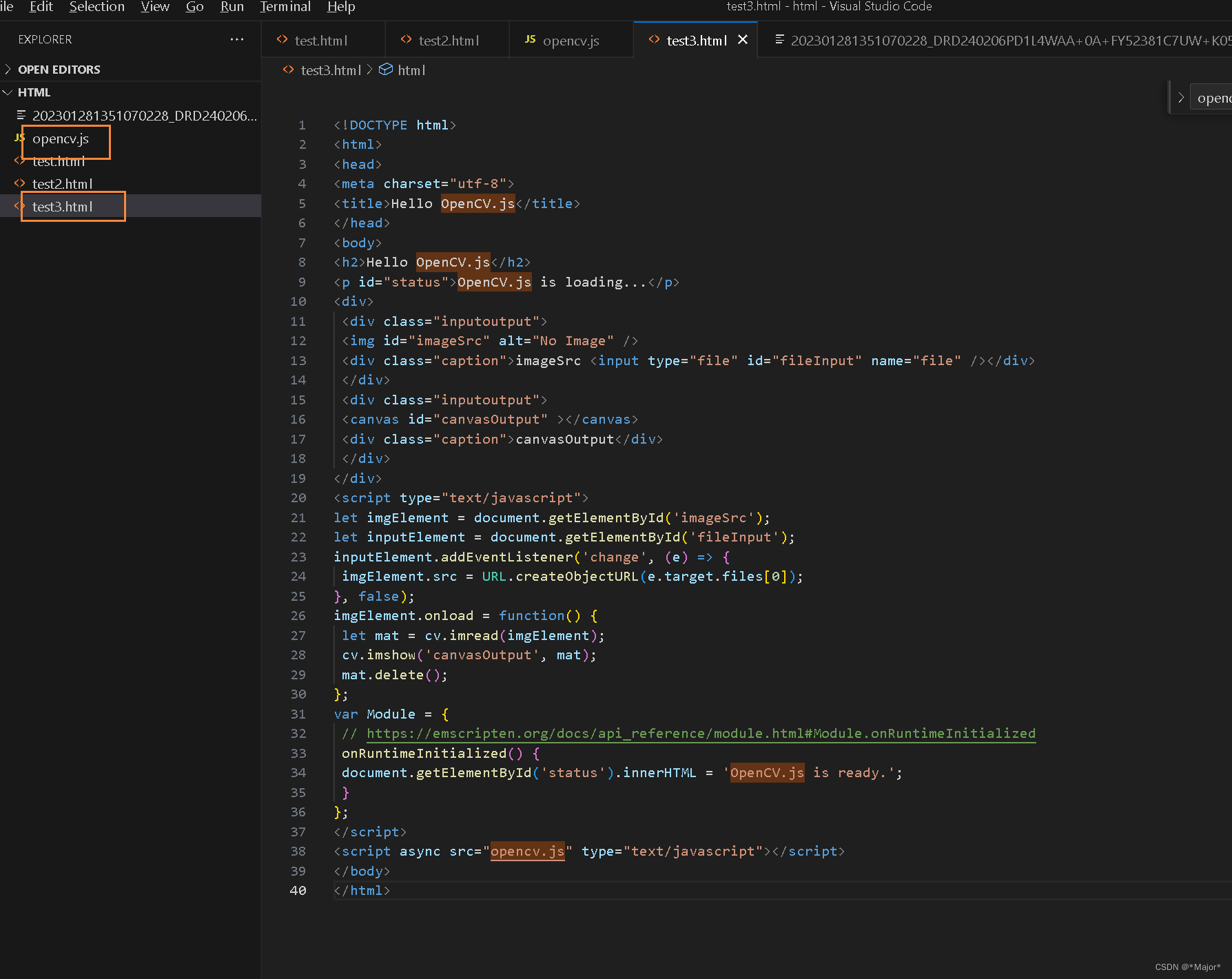 使用OpenCV.js在Web端进行图像处理-CSDN博客