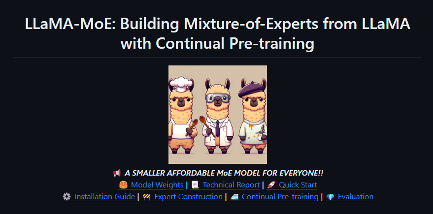 LLaMA-MoE：基于参数复用的混合专家模型构建方法探索-CSDN博客