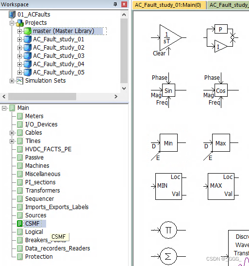 PSCAD学习笔记（4.2）AC Faults交流故障：使用多次运行Multiple-Run（高效调参神器）_pscad multiple run-CSDN博客