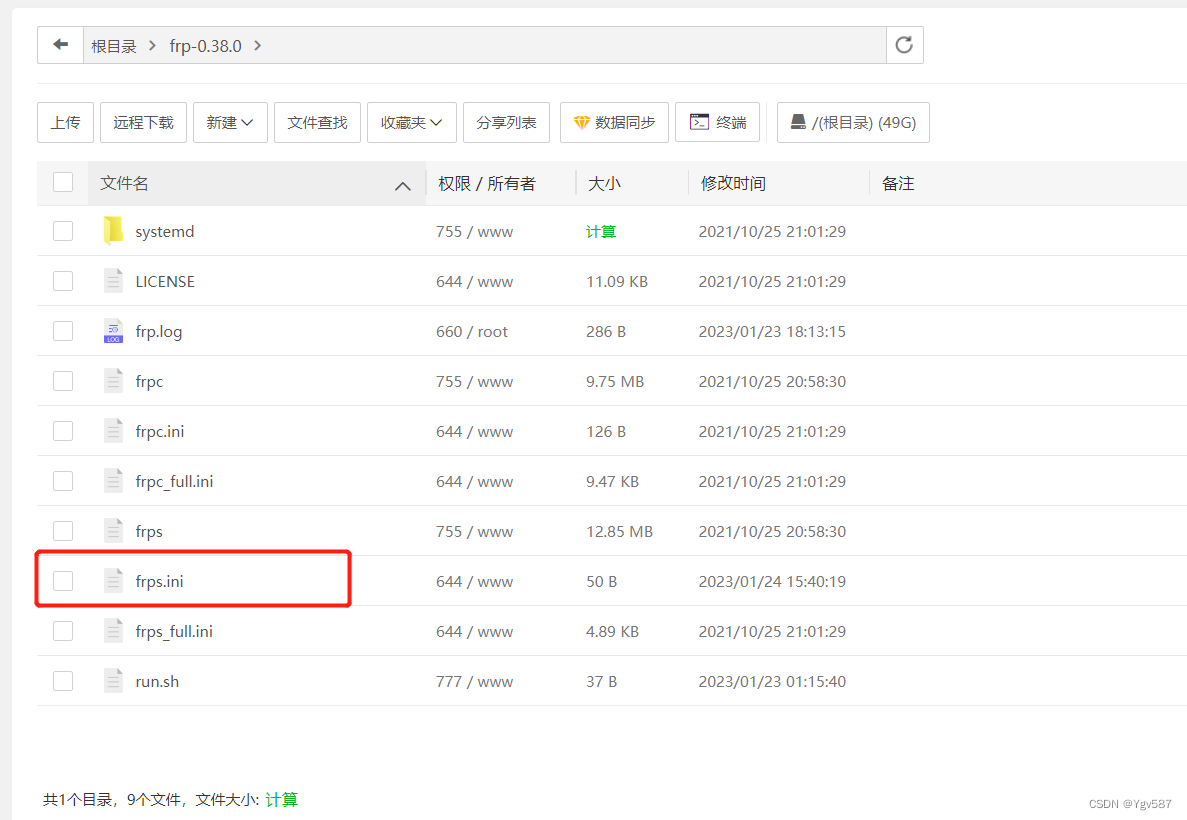 frp内网穿透_服务器_Ygv587-GitCode 开源社区