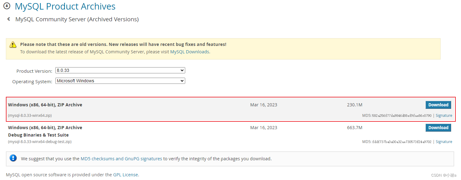 windows安装mysql 8.0.33步骤_windows安装mysql8.0.33-CSDN博客