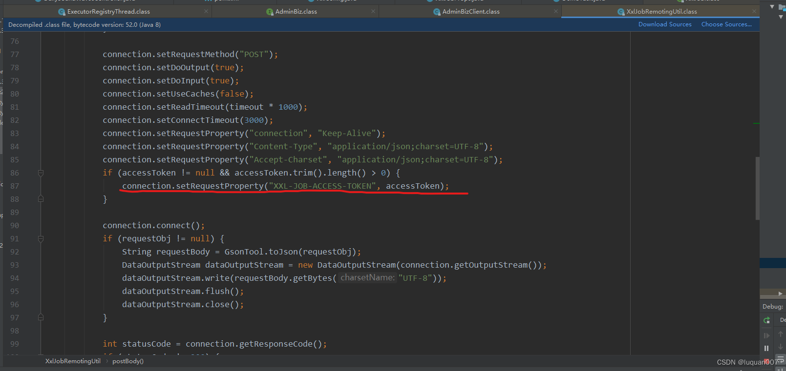 Xxl-job的使用过程碰到的The access token is wrong-CSDN博客