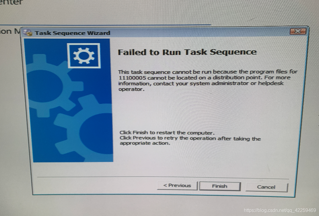 SCCM2019部署系统Failed to Run Task Sequence_task sequence error-CSDN博客
