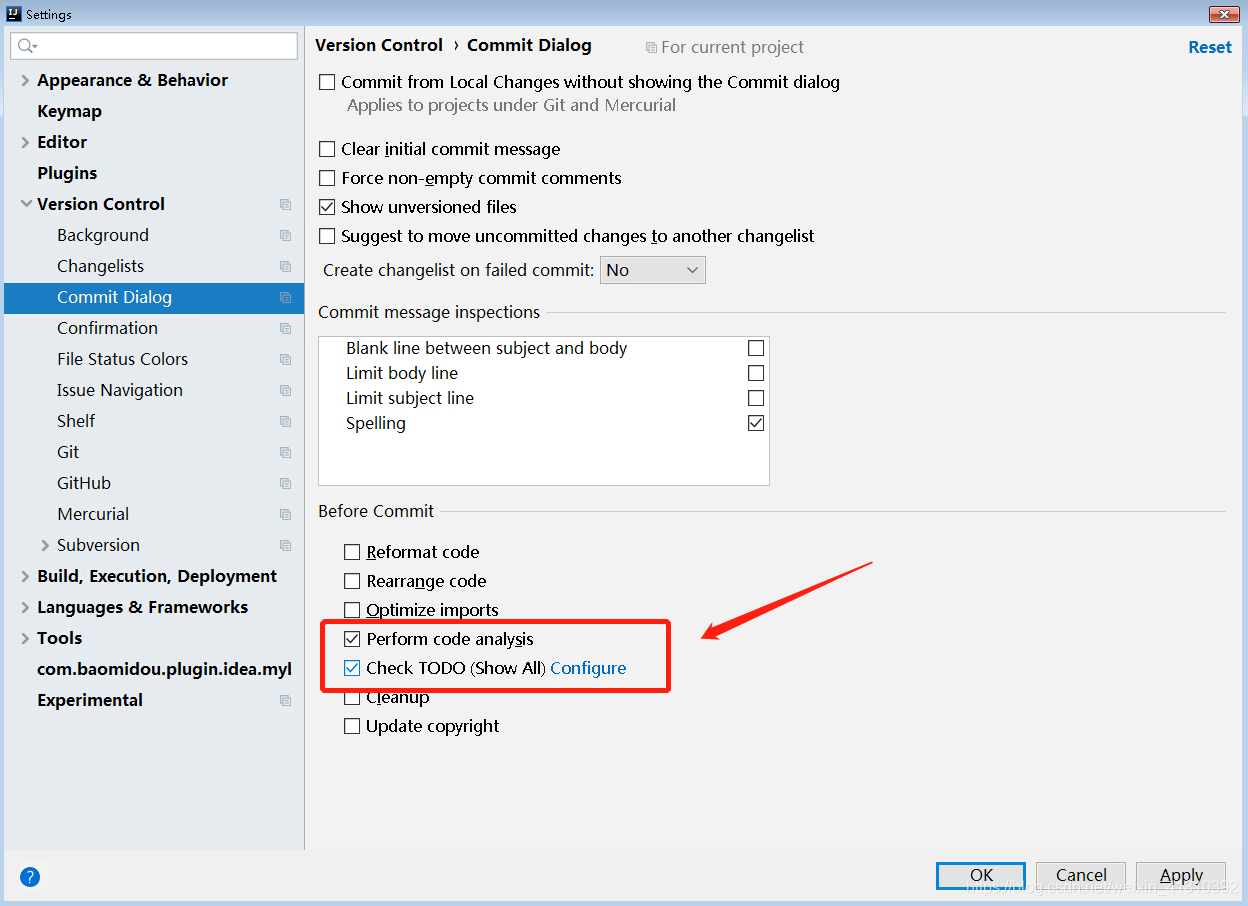 IDEA去掉Performing Code Analysis，Check TODO-CSDN博客