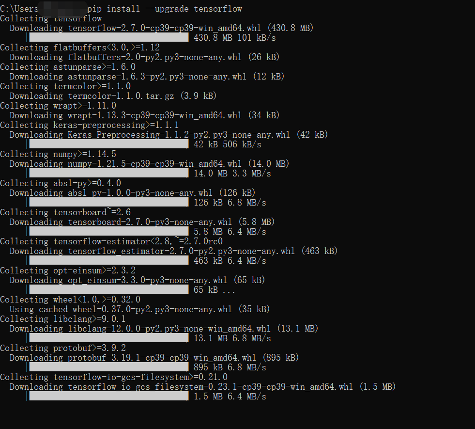 Win10下安装TensorFlow（CPU版）_tensorflow cpu windows 安装-CSDN博客