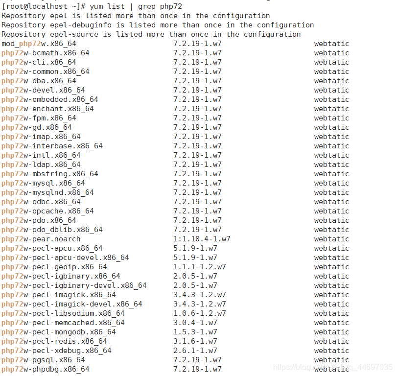 Centos7使用yum源安装PHP7.2版本_php7.2 yum源-CSDN博客