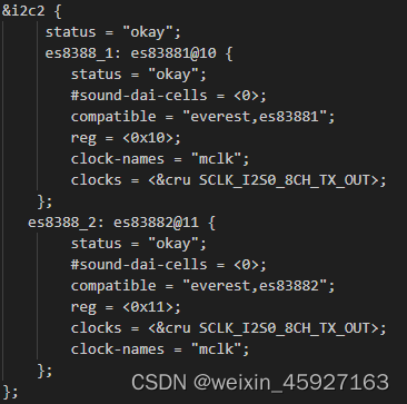 RK3308外置codec es8388芯片_i2s驱动 es8388-CSDN博客