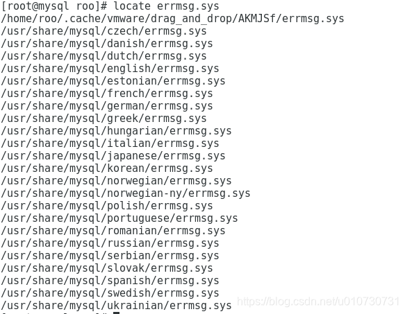 [MySQL系列]异常详细信息_lc-messages-dir-CSDN博客