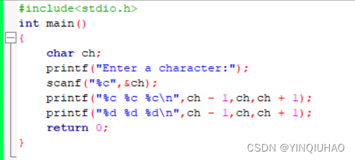 求前驱字符和后继字符求前驱字符和后继字符。输入一个字符找出它的前驱和后继字符并按ascii码值按从 Csdn博客