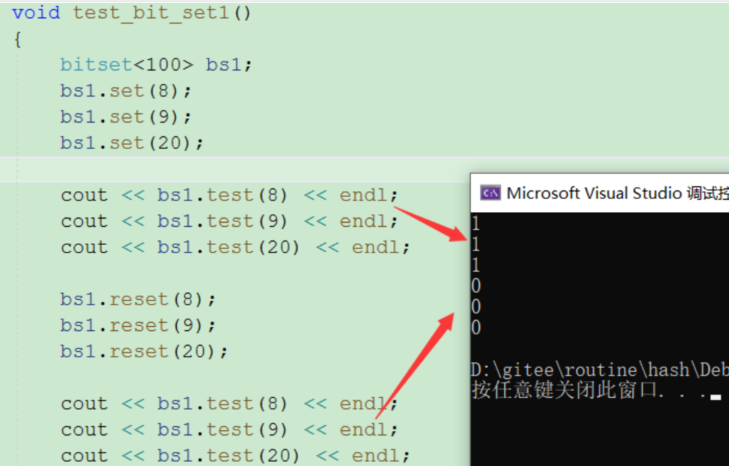 C++语法中bitset位图介绍及模拟实现_bitset如何实现-CSDN博客