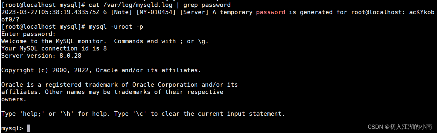 Linux安装MySQL8（rpm安装）_rpm安装mysql8-CSDN博客